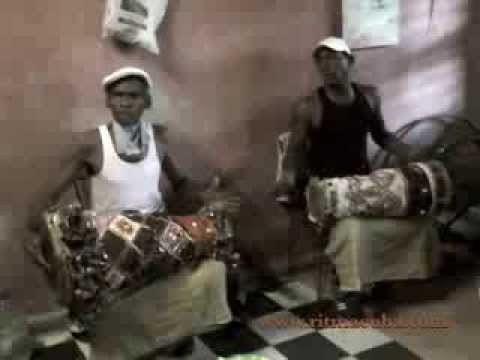 El toque cubano de los tambores Batá